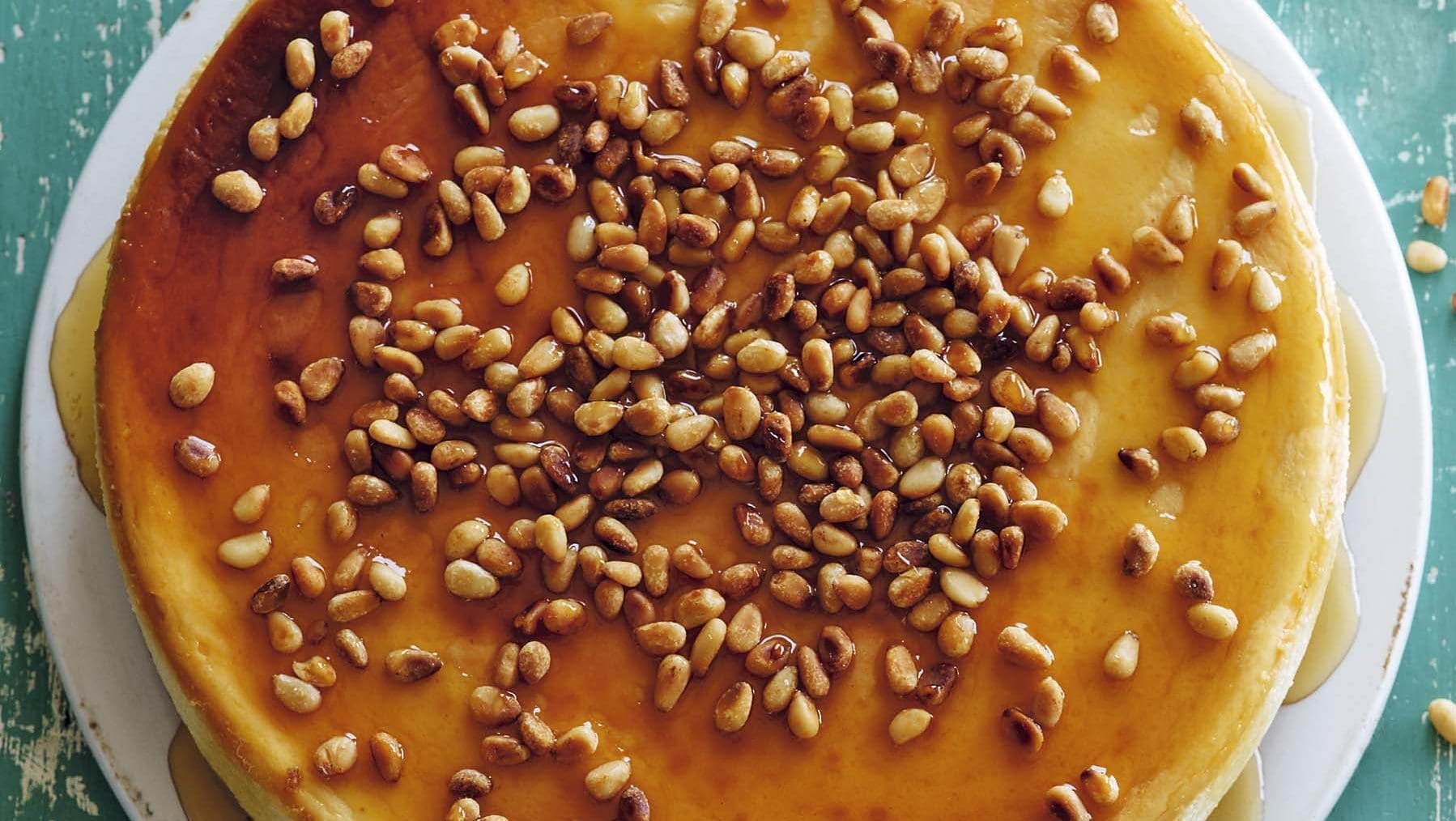 Cheesecake de piñon