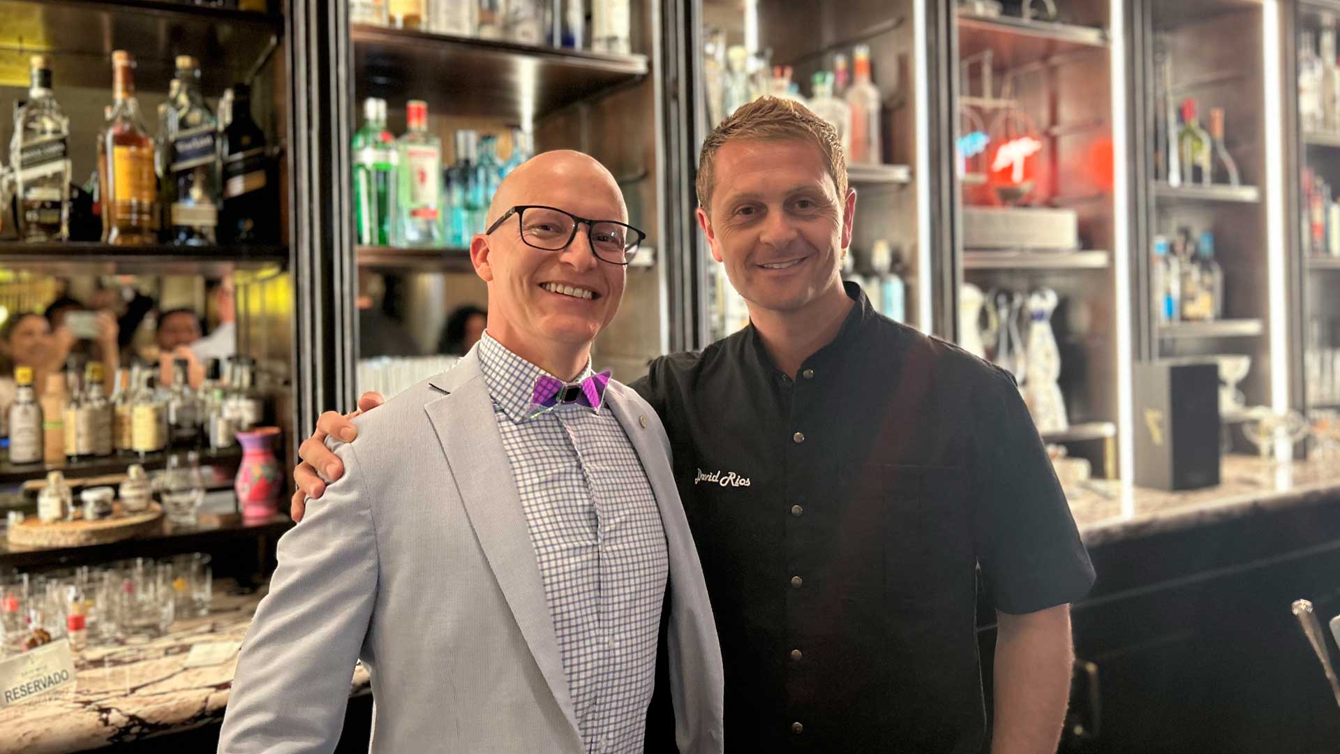 David Ríos y sus cocteles inspirados en fragancias visitaron México