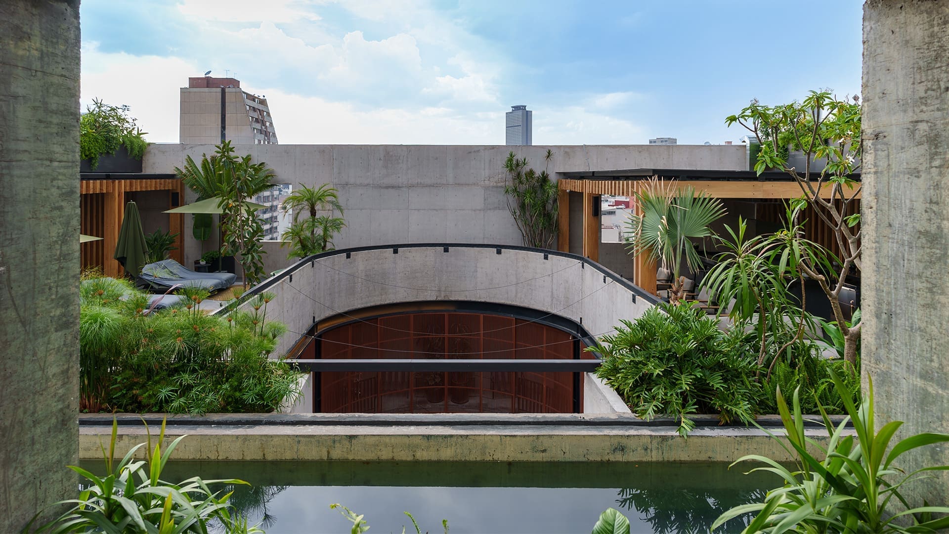 Volga, el nuevo hotel boutique de Ciudad de México inspirado en un cenote