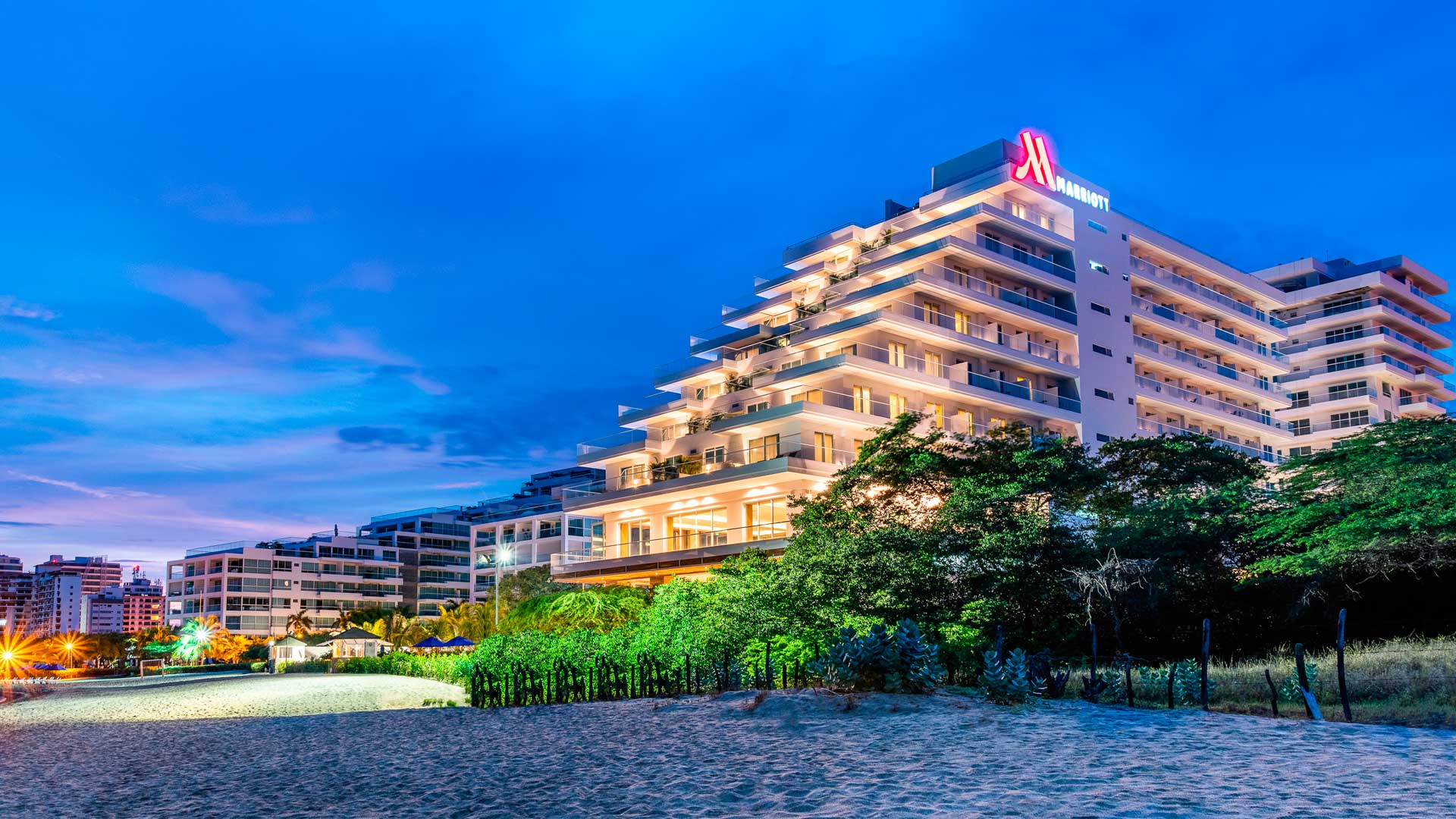 Razones para alojarte en Santa Marta Marriott Resort Playa Dormida