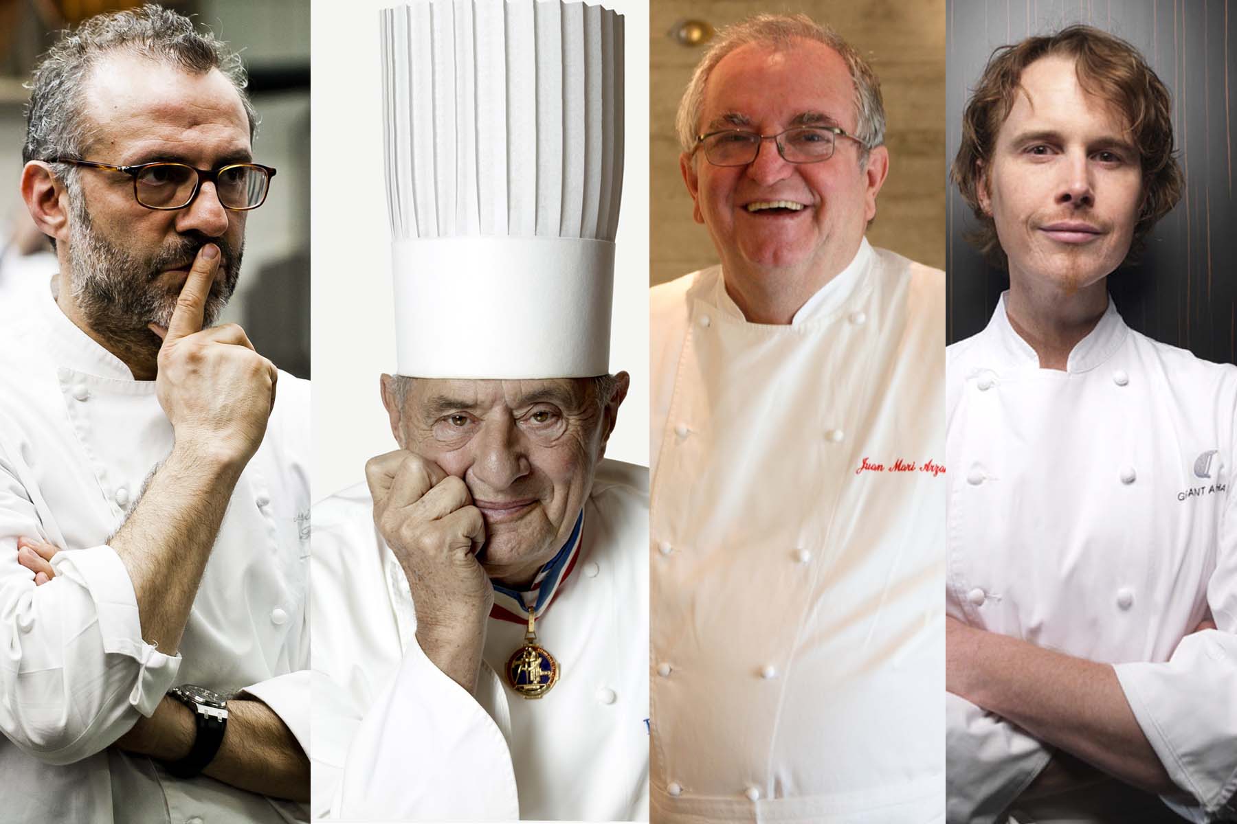 Chefs famosos en el mundo