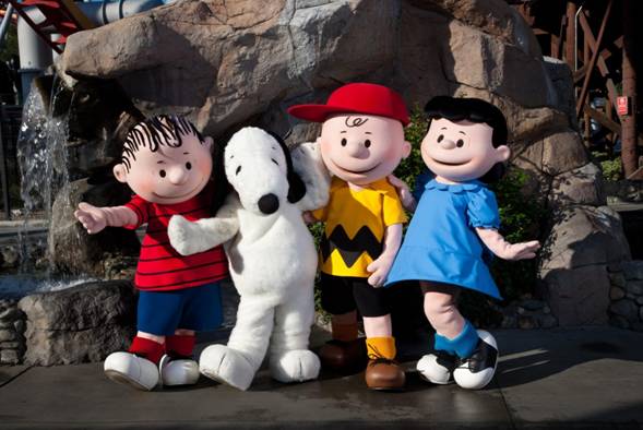 Diviértete en el parque de Snoopy