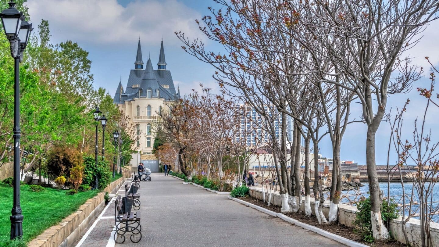 Castillo de Odesa: de "casa de Harry Potter" a desastre de guerra