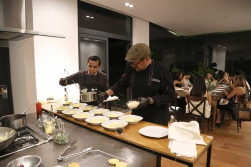 Prepara un menú de cuatro tiempos del chef Miguel Ángel Nava