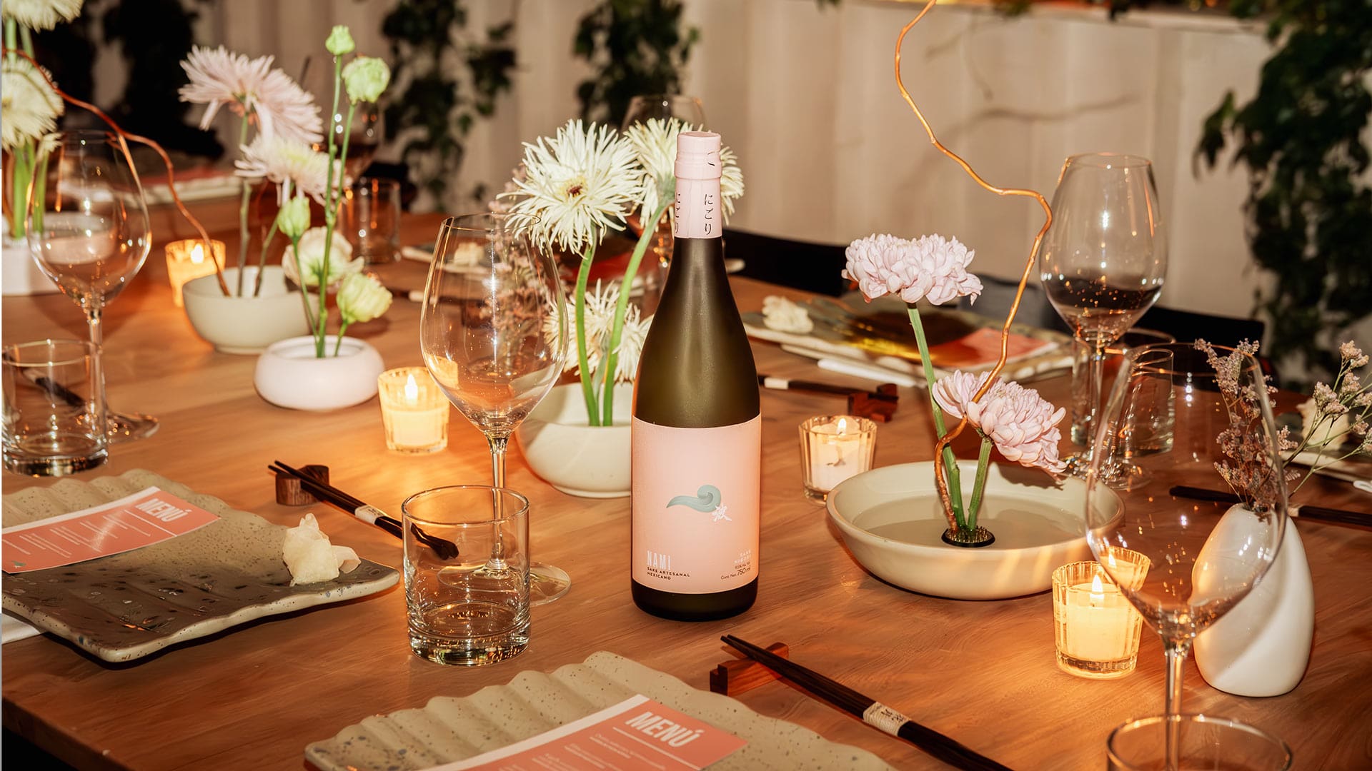 NAMI Nigori: la nueva etiqueta de NAMI, el primer sake mexicano