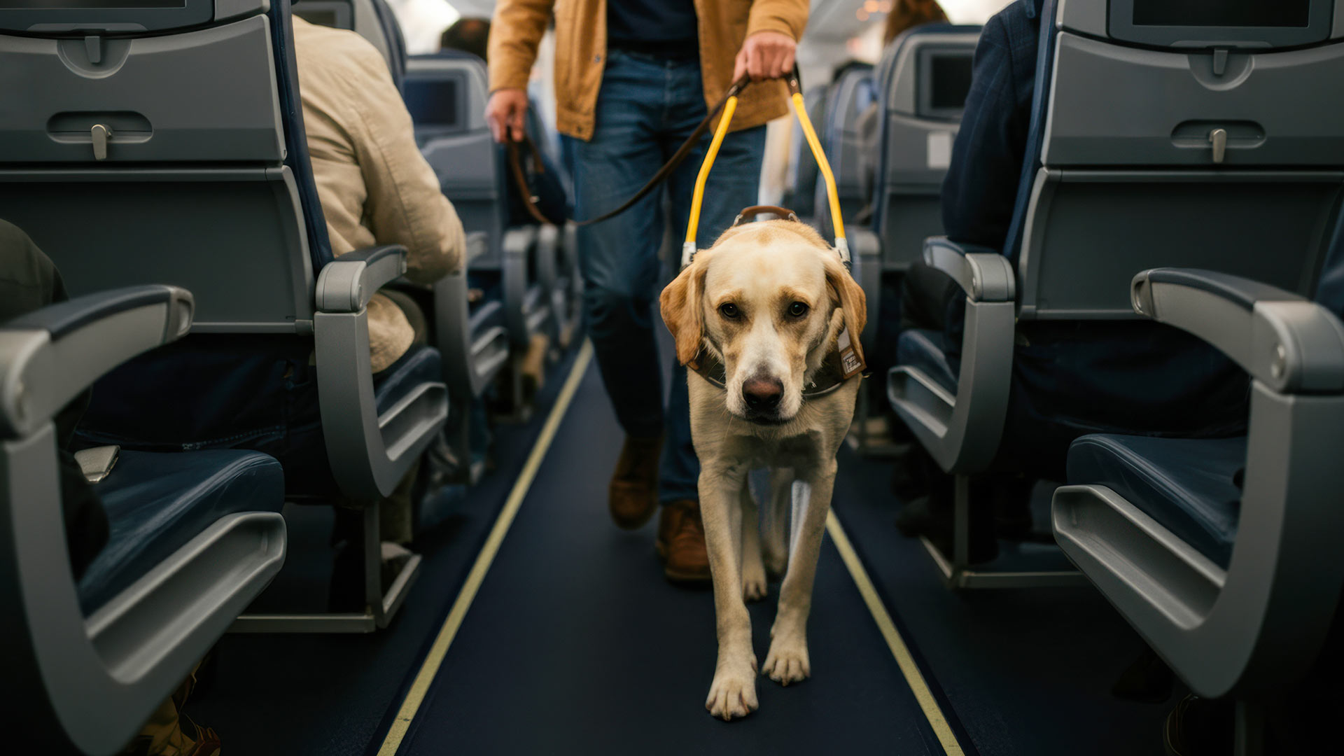 ¿Qué necesito para viajar con perros guía y de apoyo emocional?