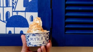 Myka Greek Frozen Yogurt: auténtico helado de yogurt griego en CDMX