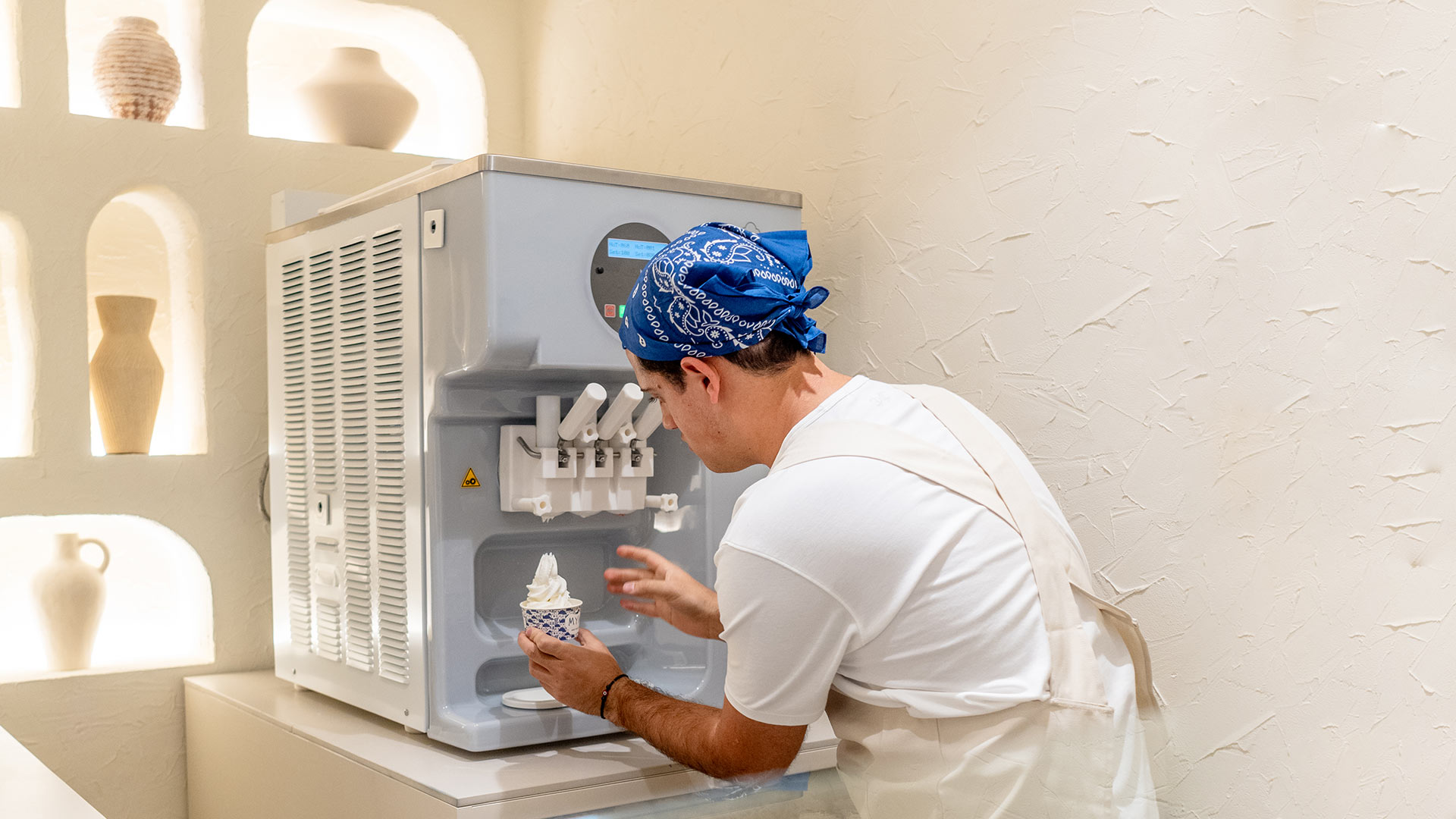 Myka Greek Frozen Yogurt: auténtico helado de yogurt griego en CDMX